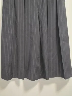 Alexander McQueen | Shorts | Mcq Black Pinstripe Dress Bermuda Wide Leg ...